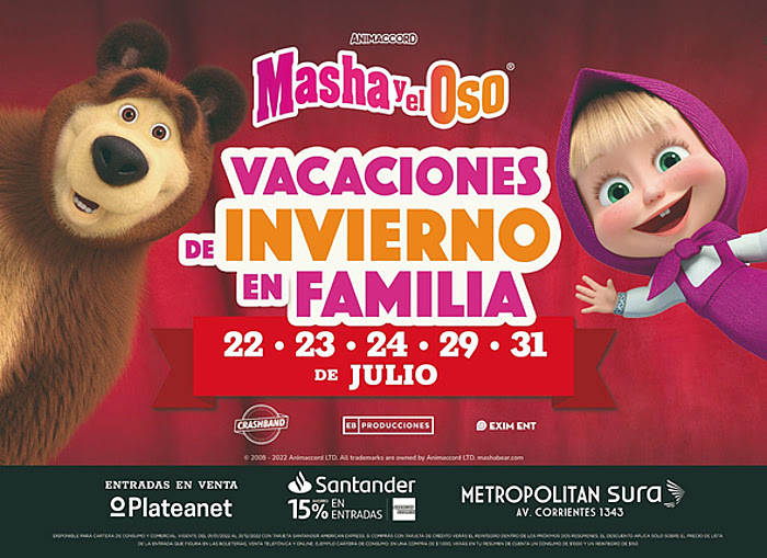 MASHA Y EL OSO | Marcela Godoy Espectáculos